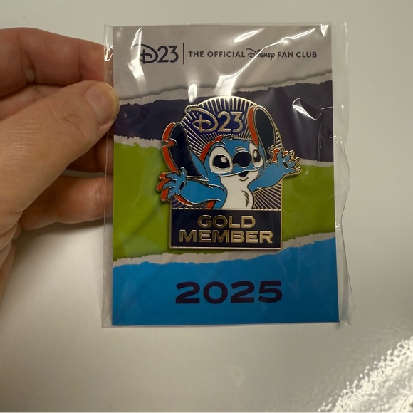 Disney | Accessories | Disney D23 Gold Member 225 Pin Featuring Stitch ...